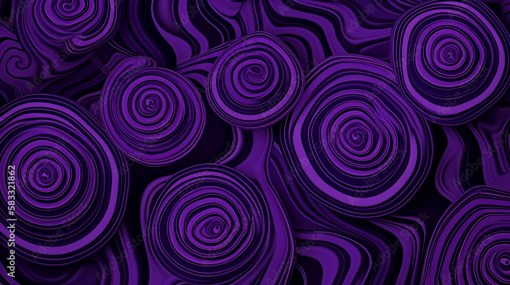 Dark Purple Swirl
