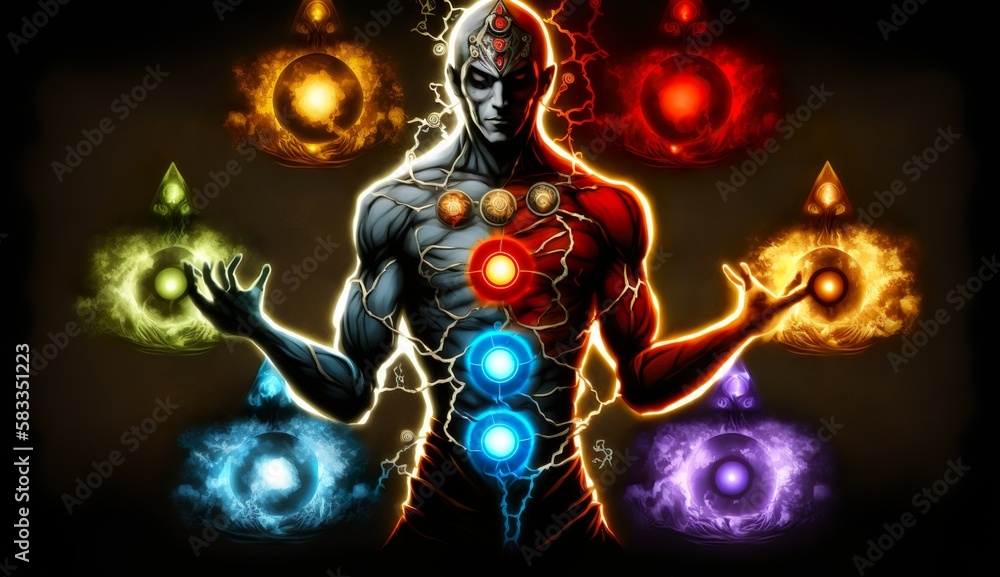 Generative AI Spirituality, esoteric, meditation, fantasy, vampire ...