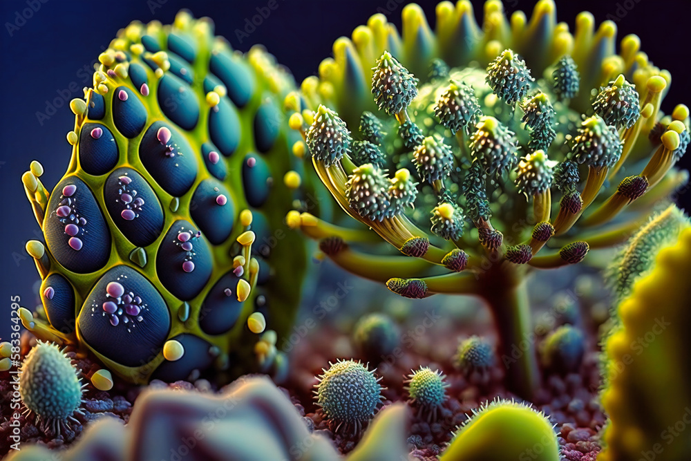 Examine the complex structures of plants at a microscopic level, vital ...