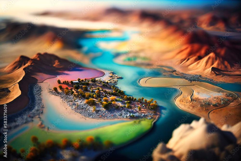 Sweeping aerial vistas unveil a patchwork of colors and textures ...