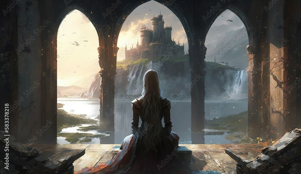 Generative AI Spirituality, esoteric, meditation, fantasy, vampire ...