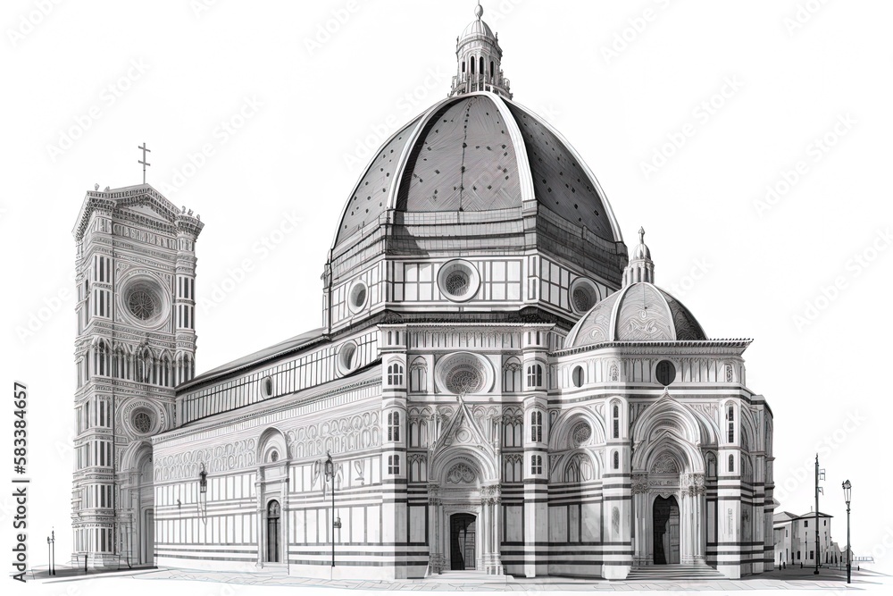 the Cathedral of Florence, often known as the Duomo Florence, Italy ...