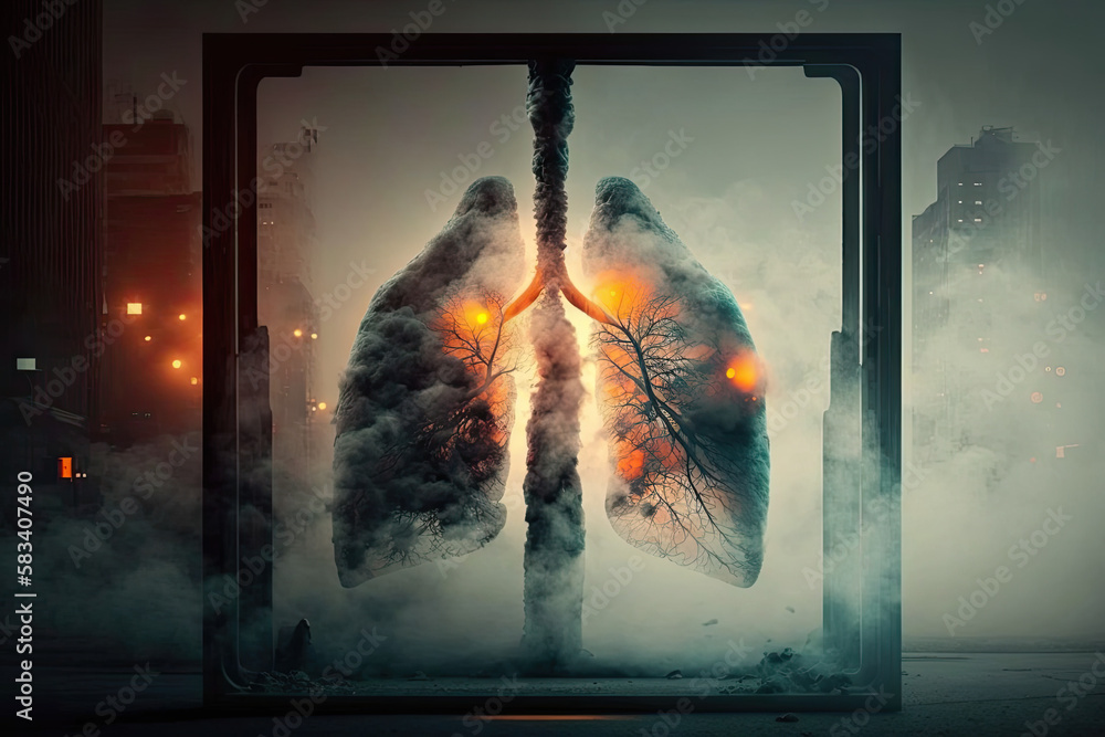 Lung disease from smoking , pm 2.5 and air pollution, generative AI ...