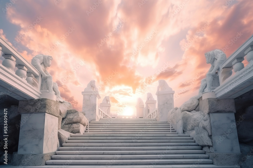 temple of heaven, stairway to heaven, gates of heaven, beautiful sky ...