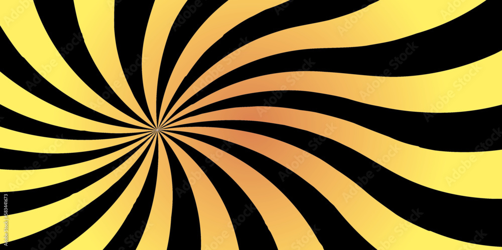 Abstract comic yellow and brown background. pop art cartoon style ...