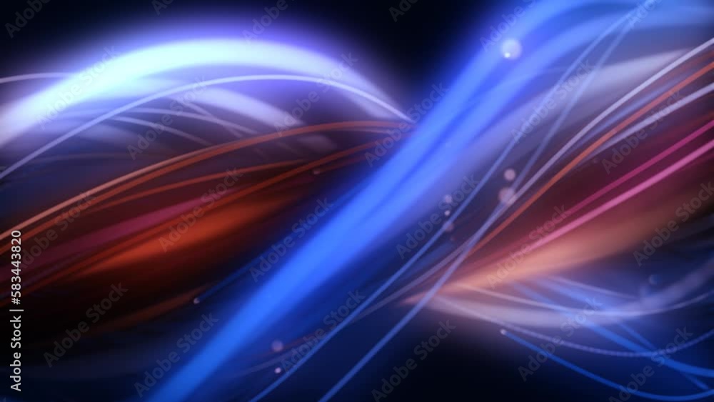 Vidéo Stock Glowing animated background, computer screensaver. Fire and ...