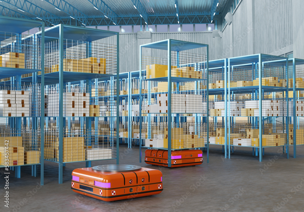 Autonomous mobile robot. Automated fulfillment center. Amr carts ... Autonomous mobile robot. Automated fulfillment center. Amr carts ...