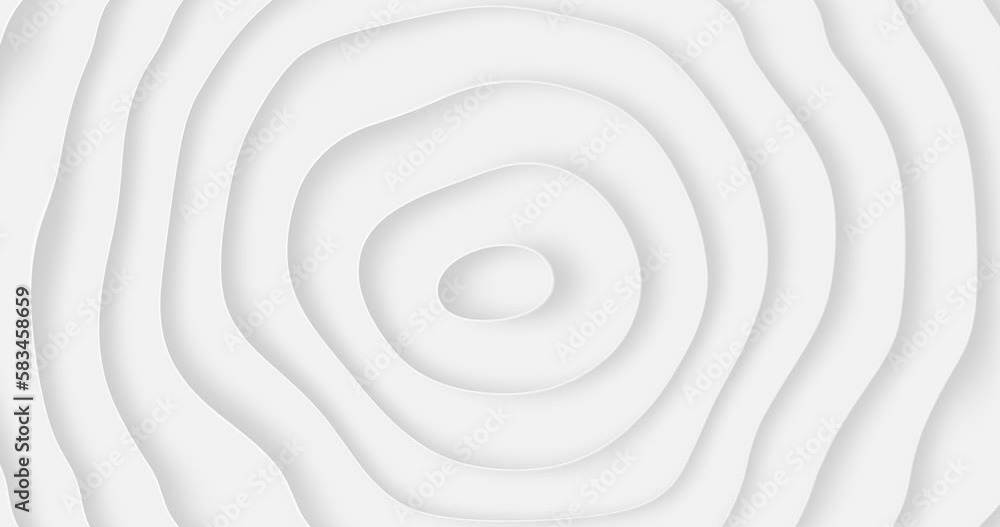 Round abstract animated background, topography like seamless loop ...
