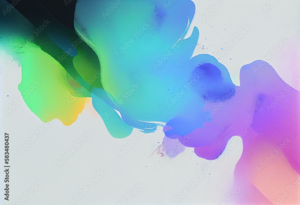 transparent colors, background image, watercolor style Generative AI ...