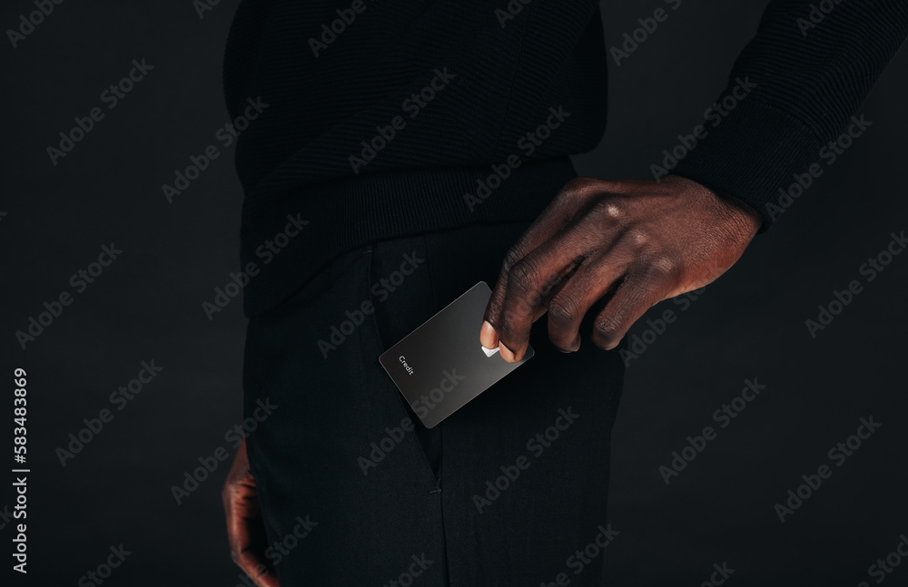 Professional and prestigious: Black business man pulling a premium ...