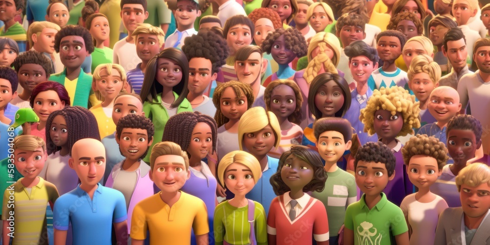Multicultural multiracial and Inclusive: Brazilian Character Avatars ...