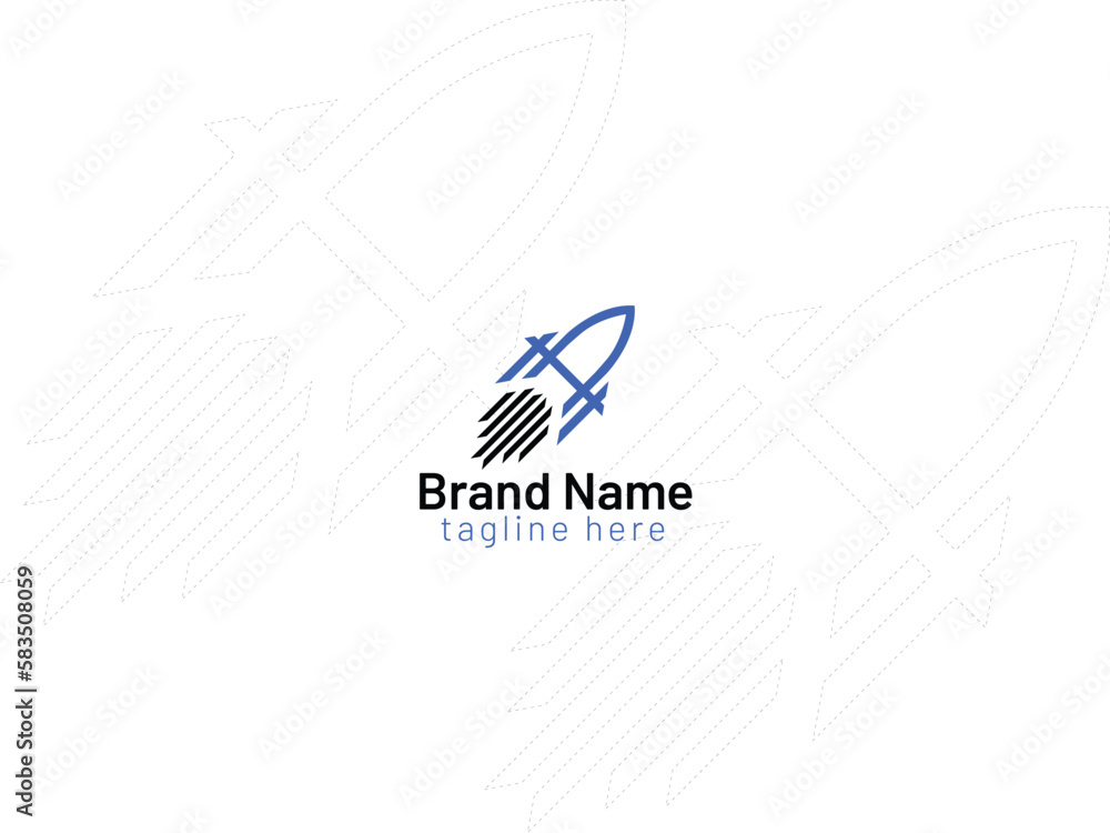 A boost logo design - A logo Free Vector Stock Vector | Adobe Stock