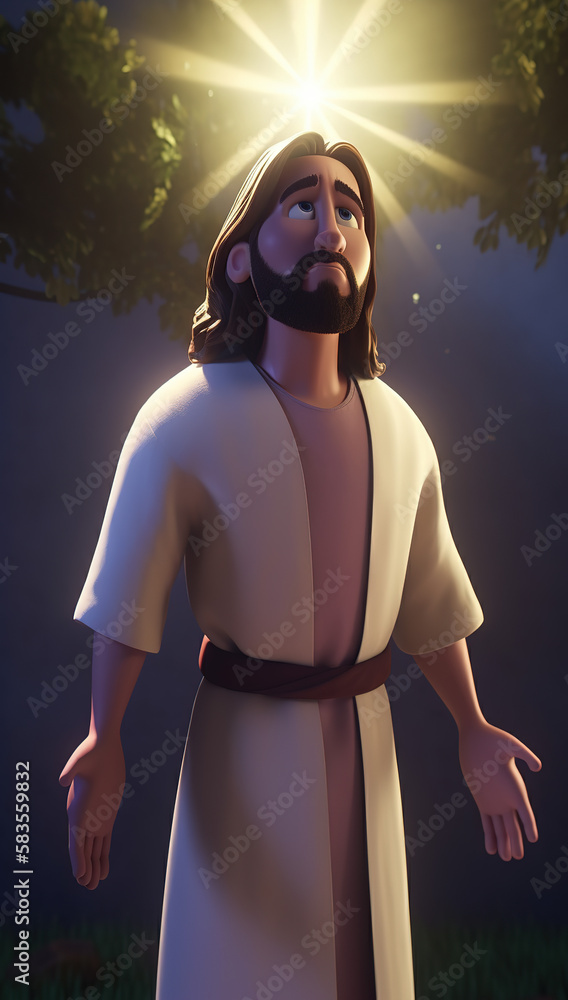 Generative AI of Jesus Christ: Symbol of Love, Devotion and Faith in ...