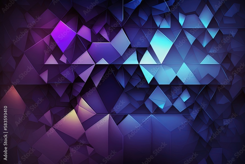 Geometric background with shades of purple, creating a sleek and modern ...