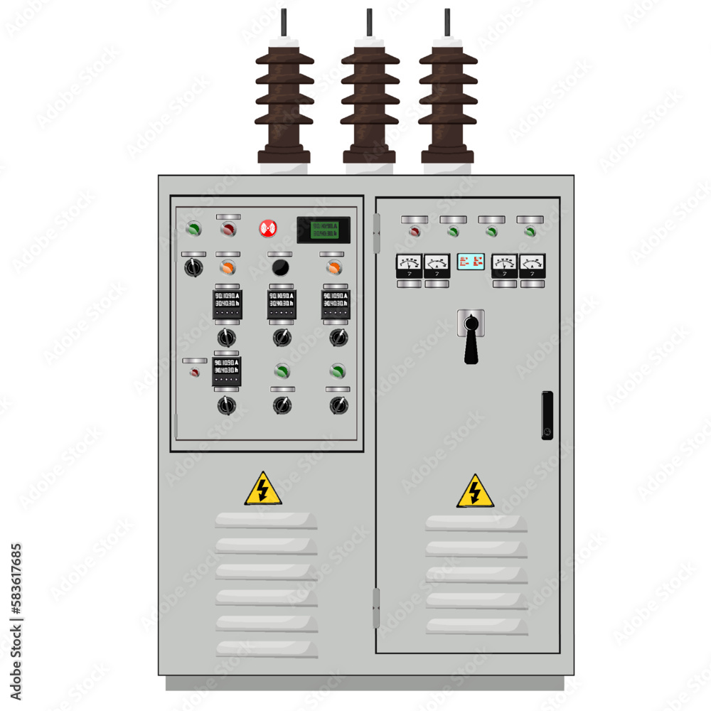 Control Panel. Production control panel and control of computer devices ...