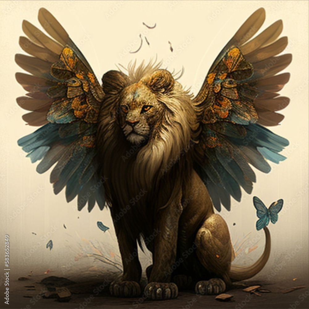 Lions are mammals from the Felidae family, while butterflies are ...