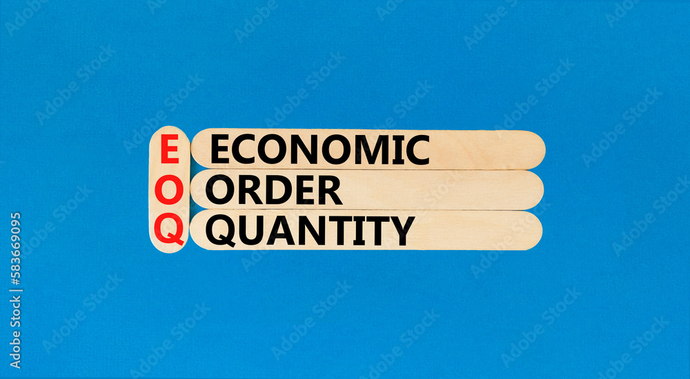 EOQ economic order quantity symbol. Concept words EOQ economic order ... EOQ economic order quantity symbol. Concept words EOQ economic order ...