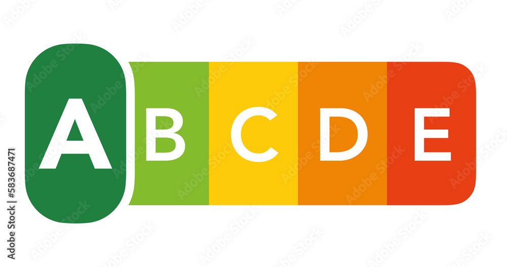 ภาพประกอบสต็อก The nutri score label and nutritional rating system and ...