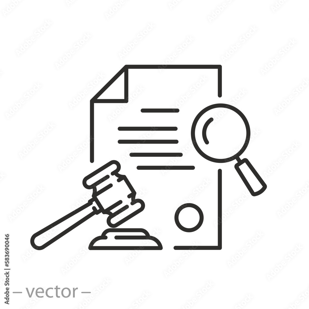 read rules conduct icon, code policies, familiarize with laws or terms ...