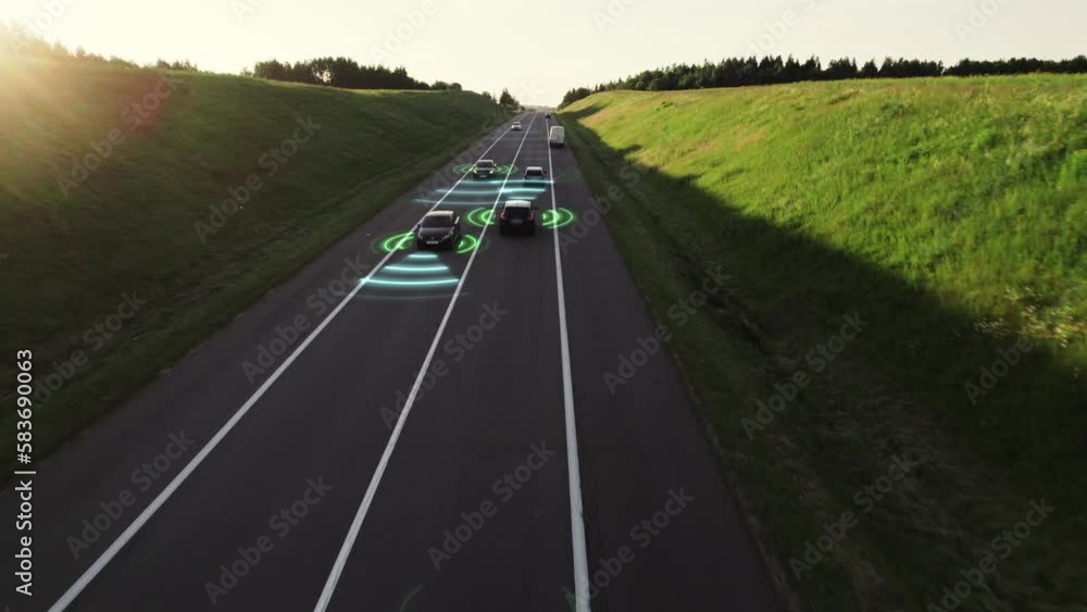 Concept of an autonomous cars control and driver assistance system ...