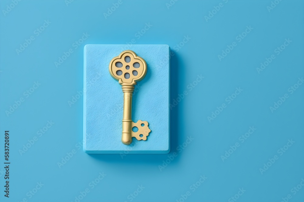 Wallpaper Illustration and background of key, old model of key. Top ...