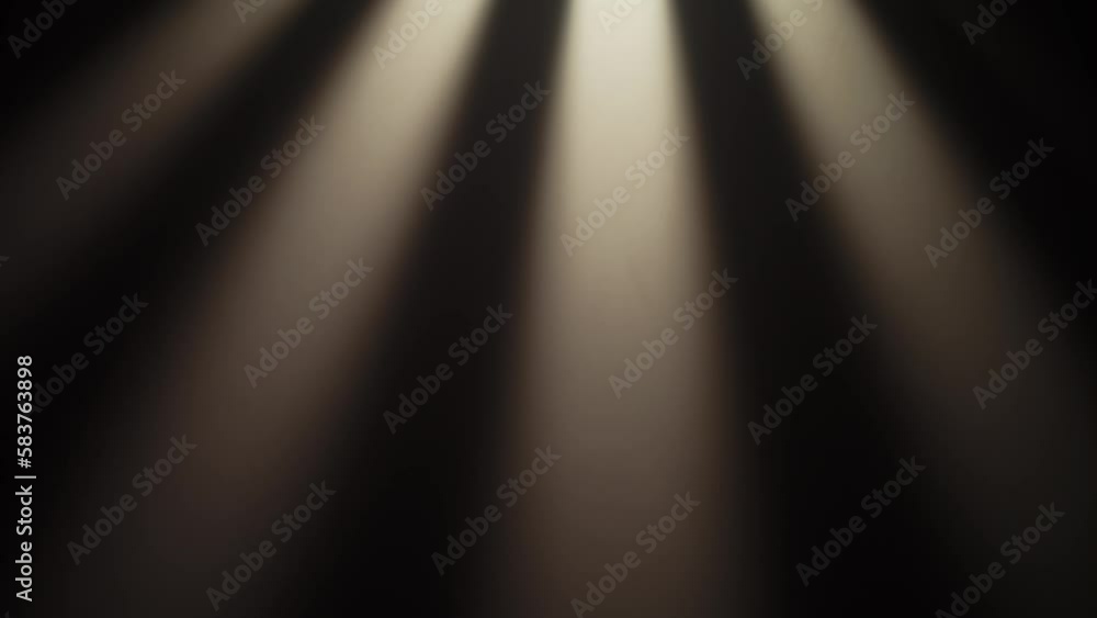 Top Optical Volumetric Beam. 4K beautiful white spotlight effects ...