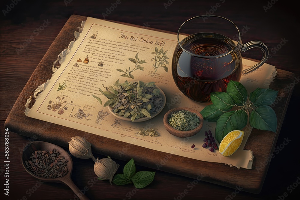 Explore the world of herbal teas with a visit to a tea shop or market ...