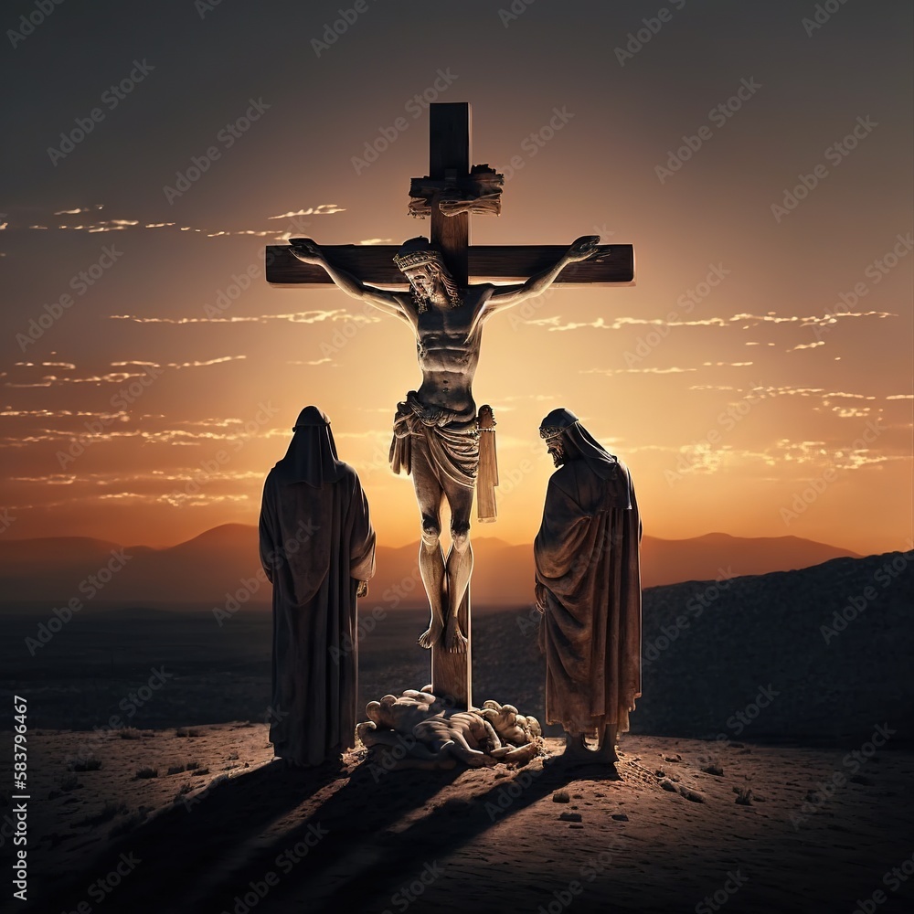 Crucifixion Of Jesus Christ. Cricifix. Religion and the bible. Easter ...