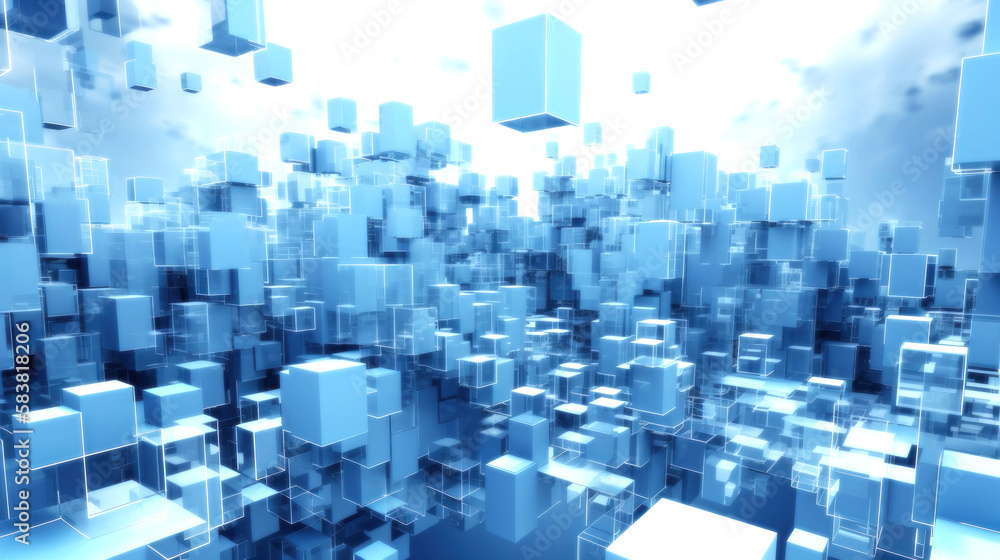 Modern hi-tech, science, futuristic technology concept. Abstract ...