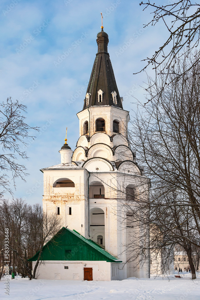 Stockfoto med beskrivningen The city of Alexandrov. Vladimir region ...