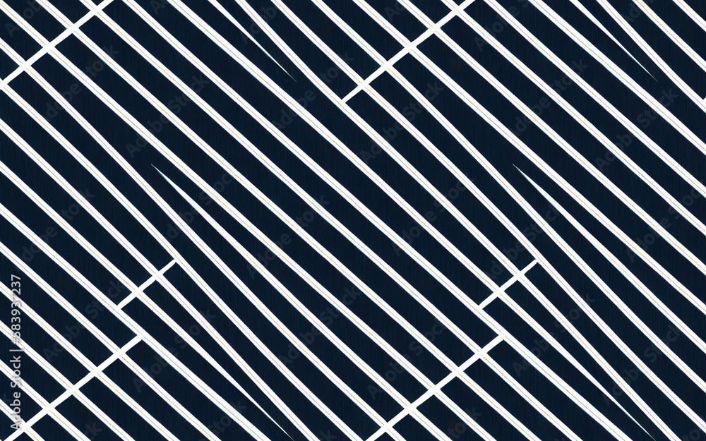 Abstract white lines on blue background Stock Photo | Adobe Stock