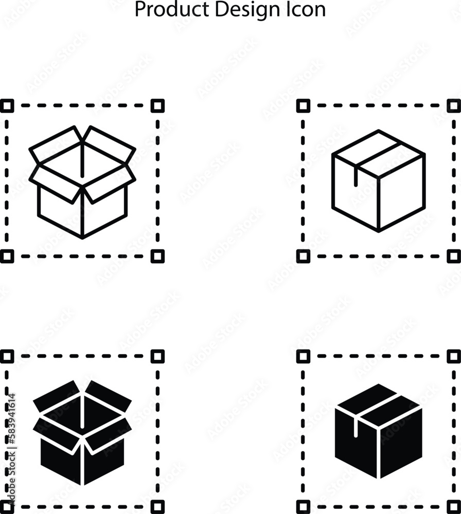 Product management line icons signs. Design collection of Product ...