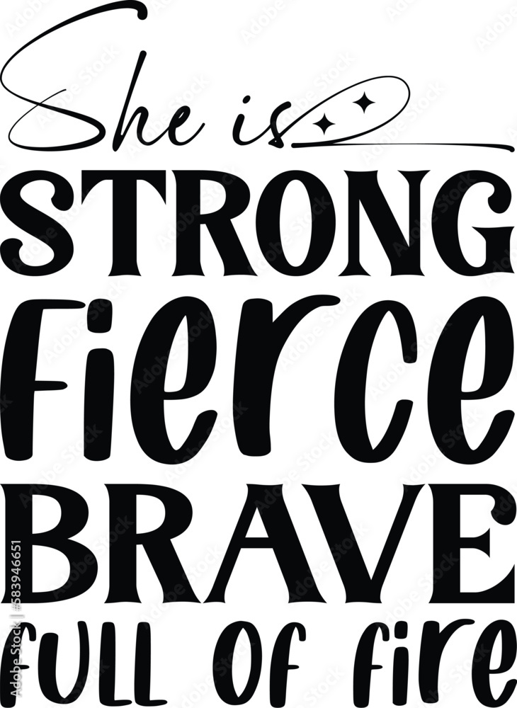 Strong Woman EPS Files,Strong Woman SVG, Women Empowerment SVG, fierce ...