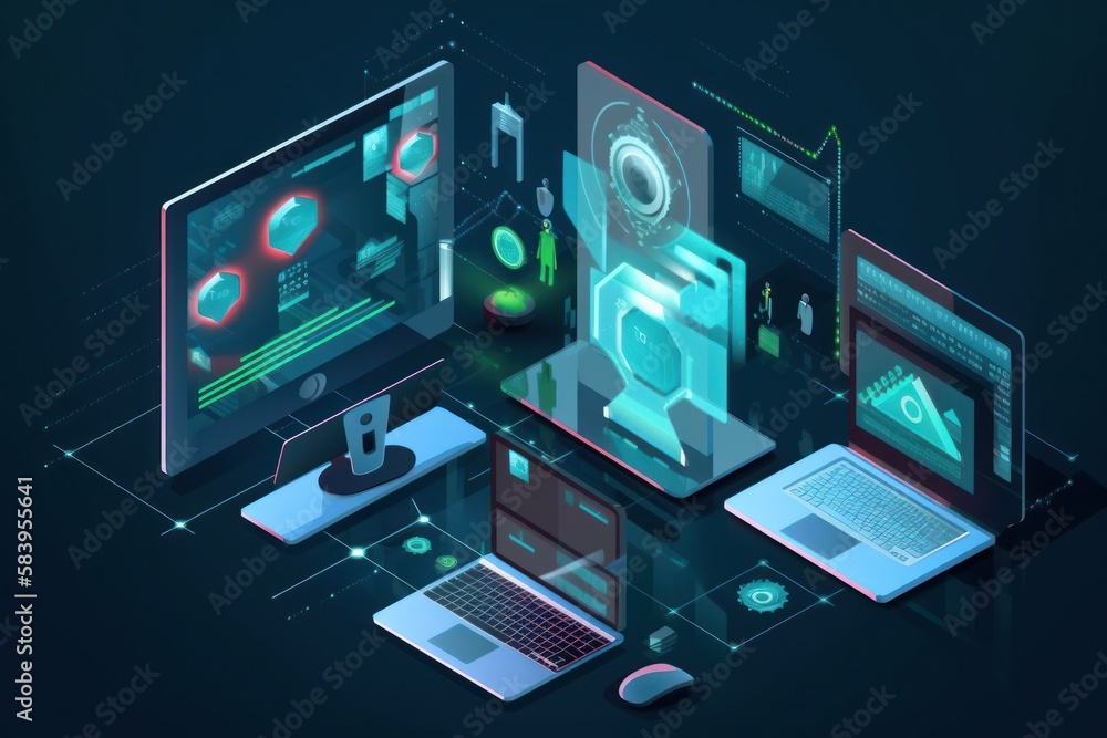 IT security, Cyber Security Data Protection Information privacy ...