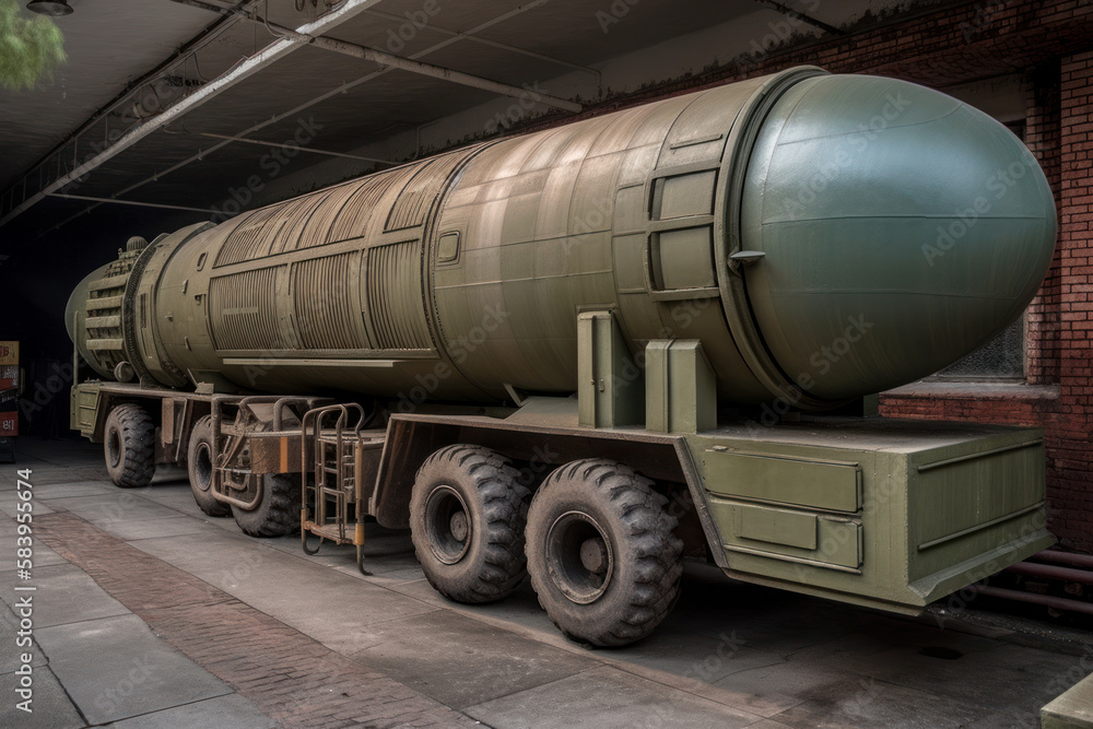 Intercontinental ballistic Missile launch, war, ICBM missile ...