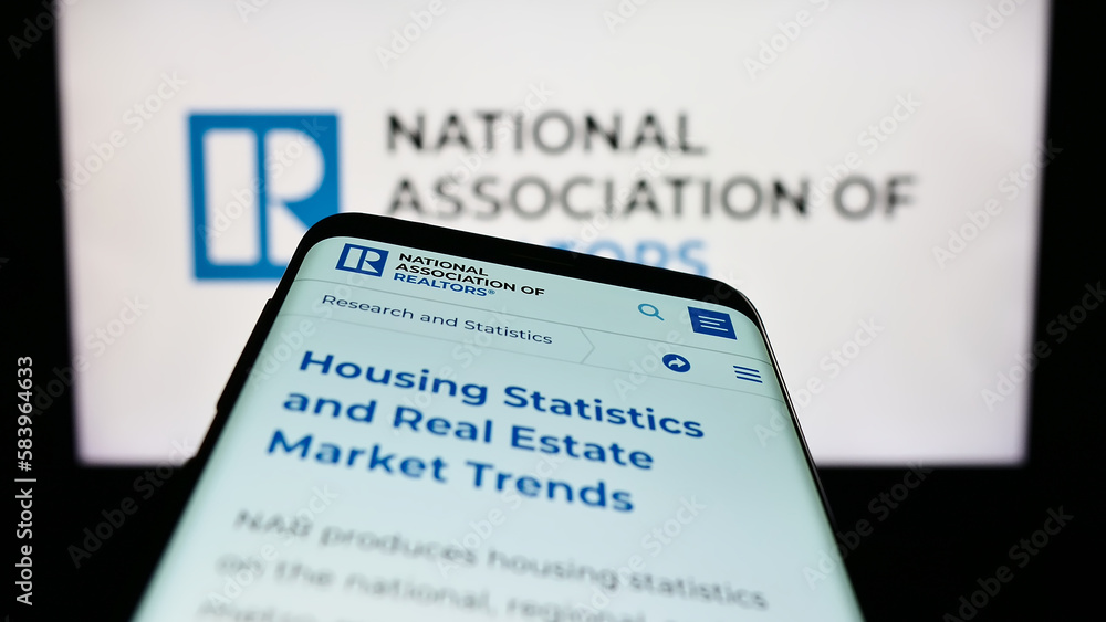 Stuttgart, Germany - 03-17-2023: Mobile phone with webpage of US ...