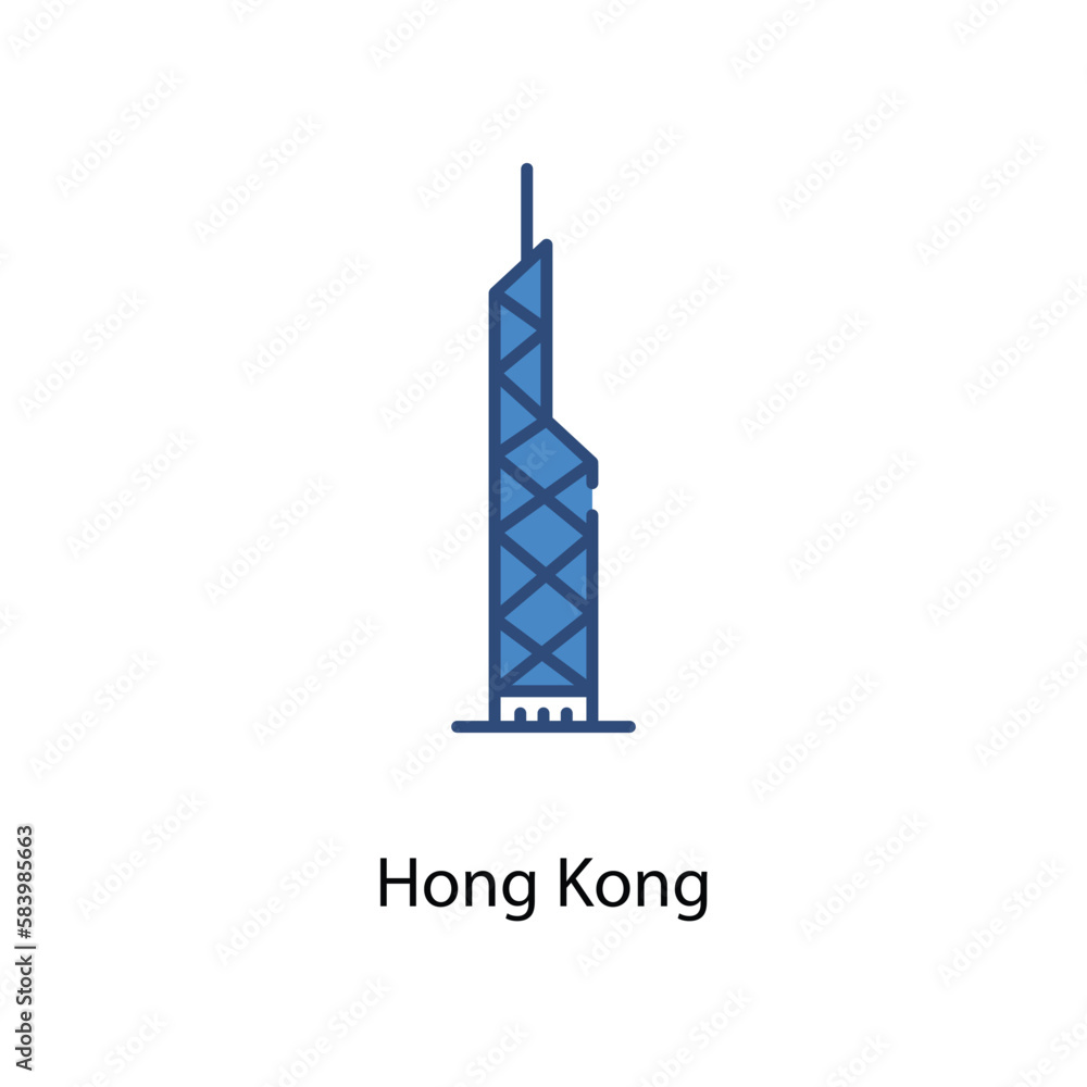 Hong Kong icon. Suitable for Web Page, Mobile App, UI, UX and GUI ...