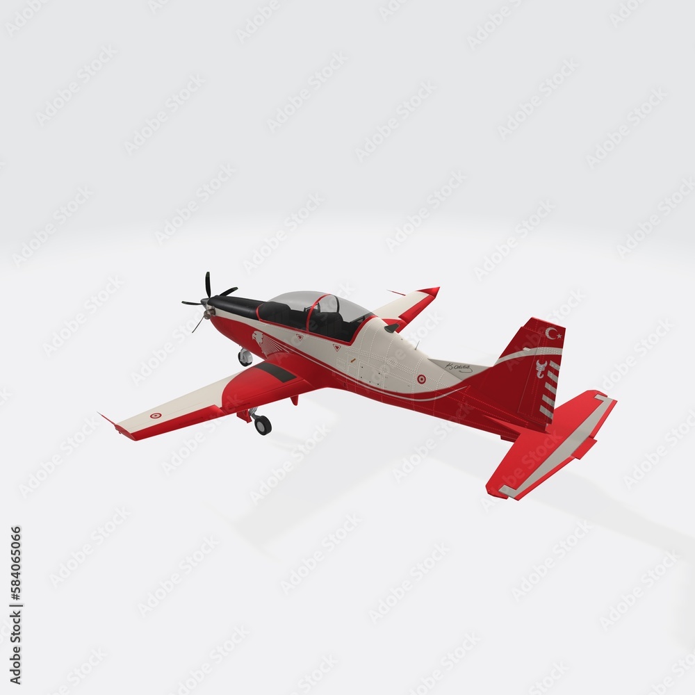 New generation basic training aircraft plane Hürkuş Techno Fest ...