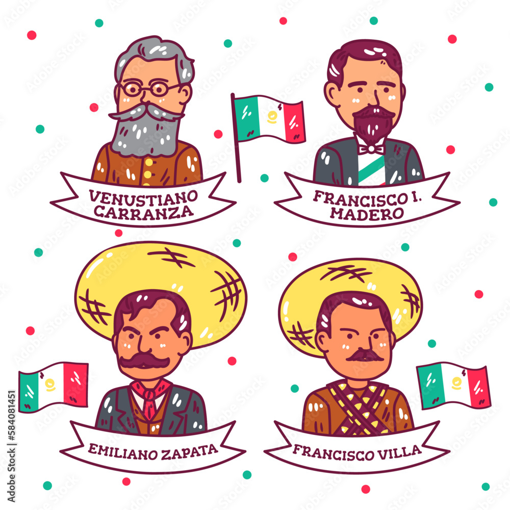 Póster Revolución Mexicana, Día de la Revolución, 20 de noviembre ...