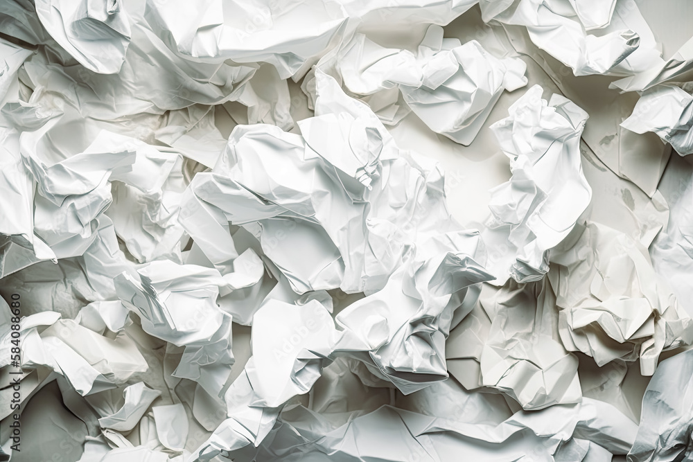 flat White paper texture crumpled. - Flat, white, paper, texture ...