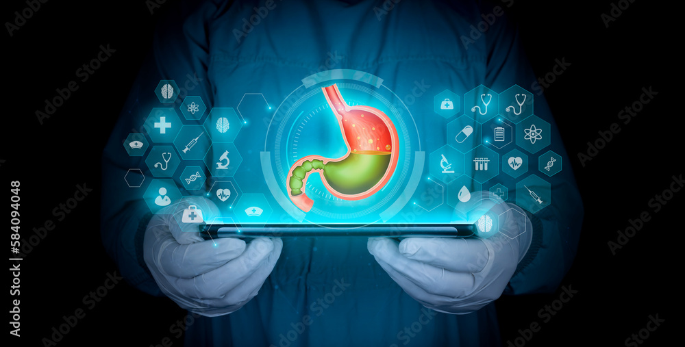 Stomach ache and epigastric abdominal pain, fire in the stomach ...