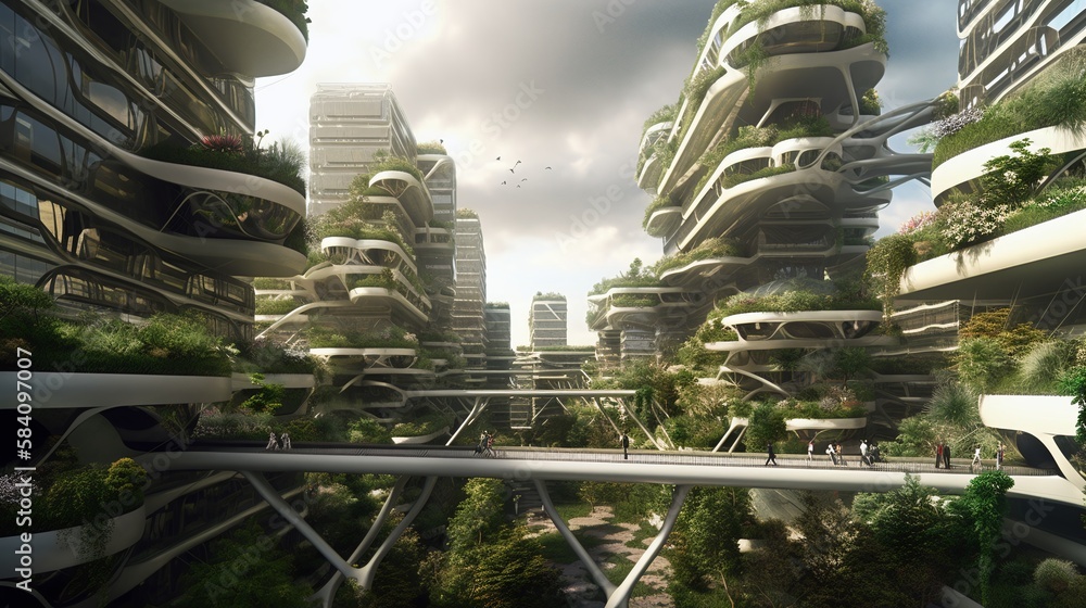 The Green Modern eco sustainable City: A Model of Sustainable Urban ...