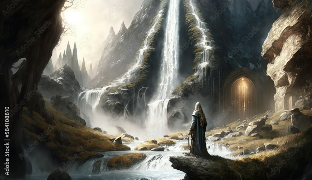 Generative AI Spirituality, esoteric, meditation, fantasy, vampire ...