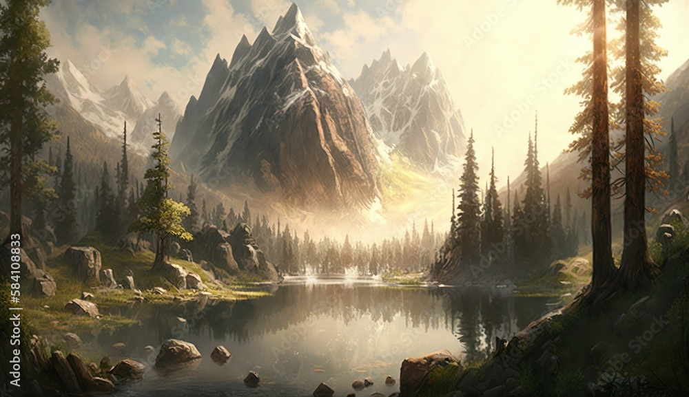 Generative AI Spirituality, esoteric, meditation, fantasy, vampire ...