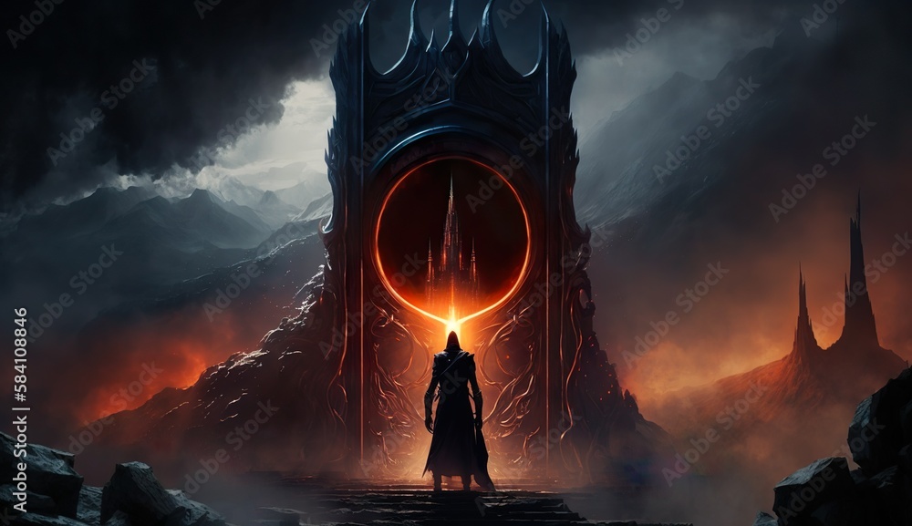 Generative AI Spirituality, esoteric, meditation, fantasy, vampire ...