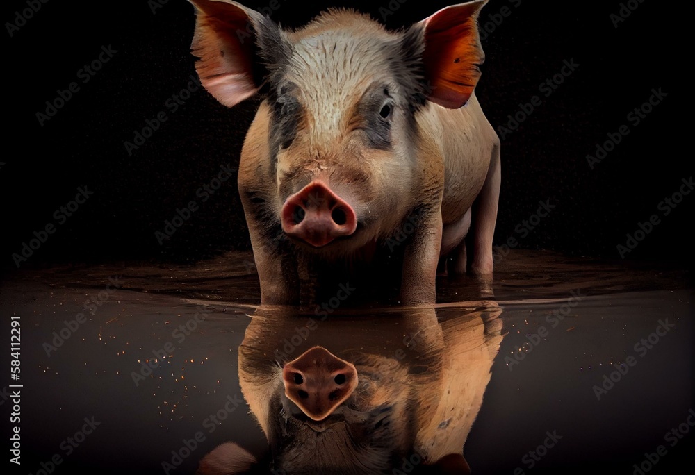 Exploring social and behavioral patterns in domestic pigs. Generative ...