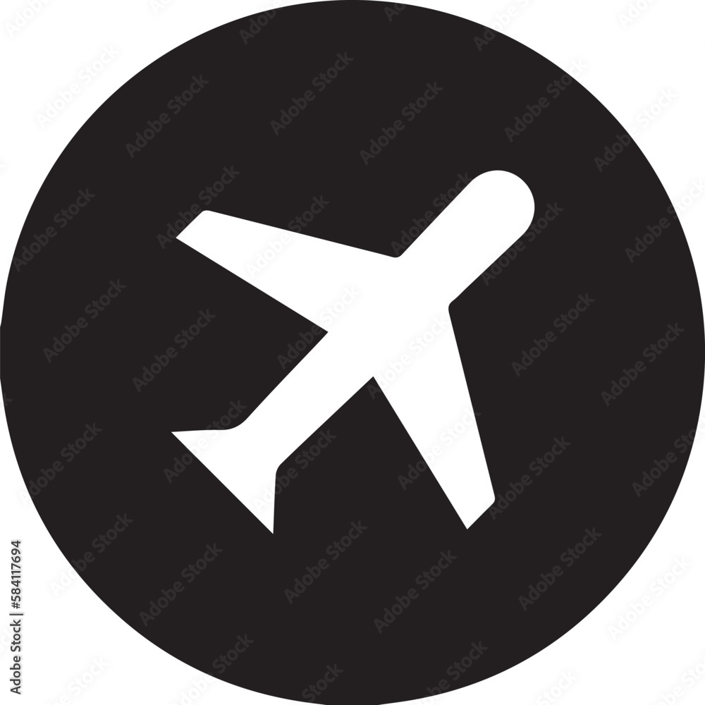 black and white airplane, vector airplane best, vector icon, best icon ...