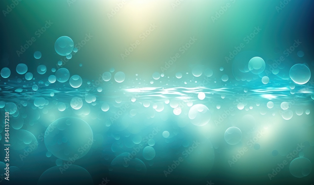 Vector Texture of Shiny Water as Soft Ethereal Dreamy Background with ...