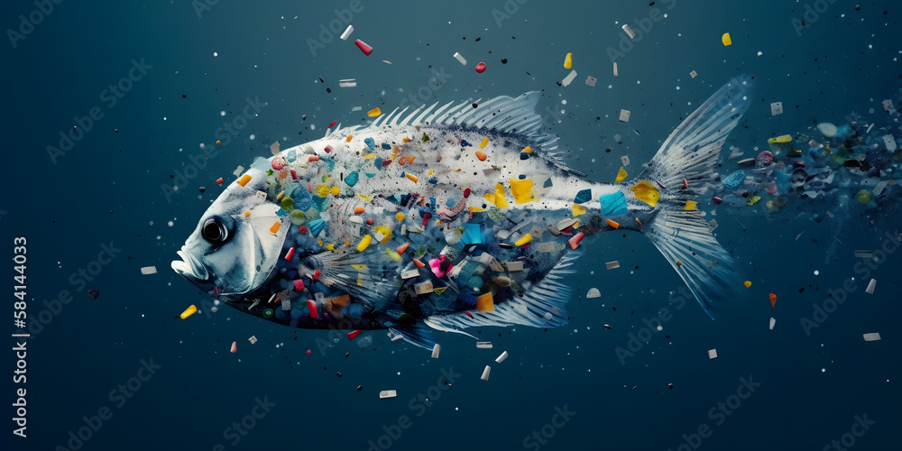 small fish, swimming in the ocean and looking for food. some small ...