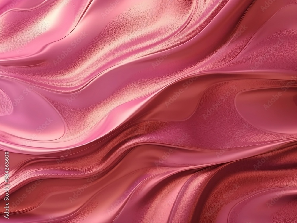 A Pink Metallic Luxury Wallpaper with Realistic Texture Stock ...